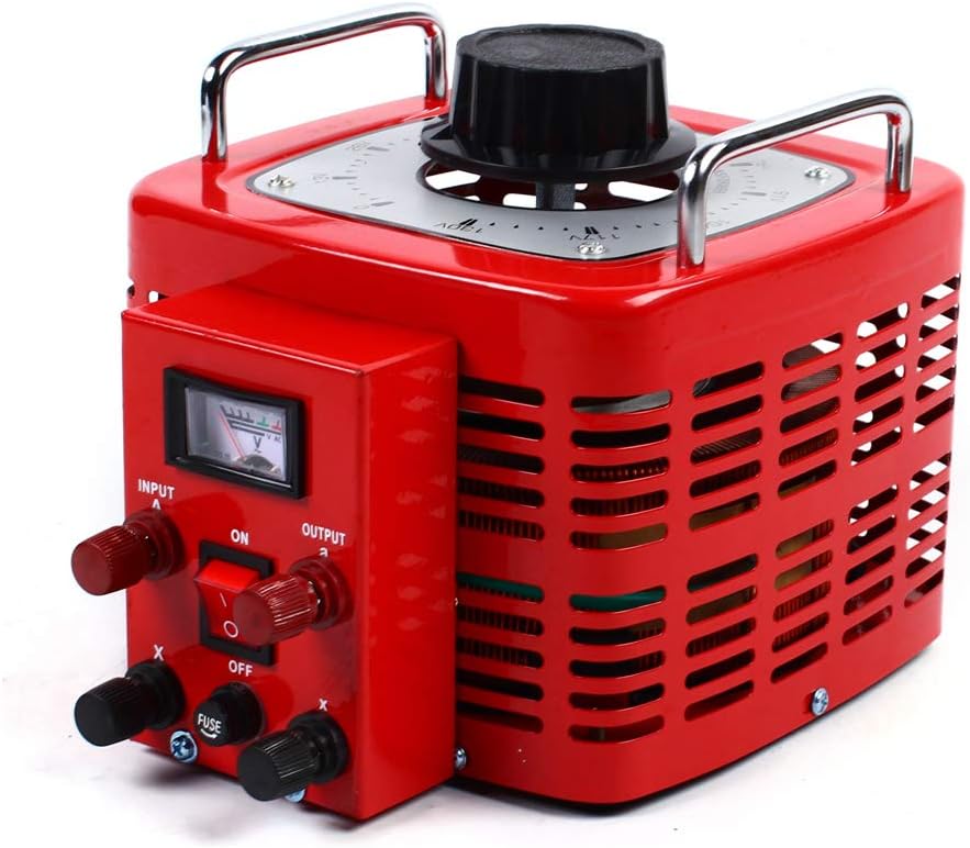 Gdrasuya10 30 Amp Variac Variable Transformer 3000VA Max 0-130V AC Volt Output Regulator Variac ...