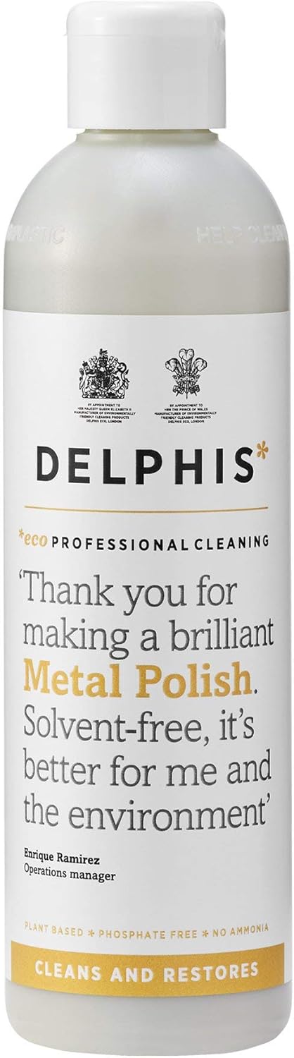 Delphis Eco Metal Polish Liquid 350ml | Multi Metal Polish Liquid ...