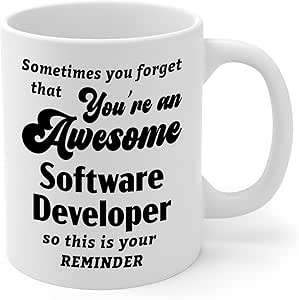 Amazon.com: Software Developer Gifts - You're an Awesome Women Men Her ...