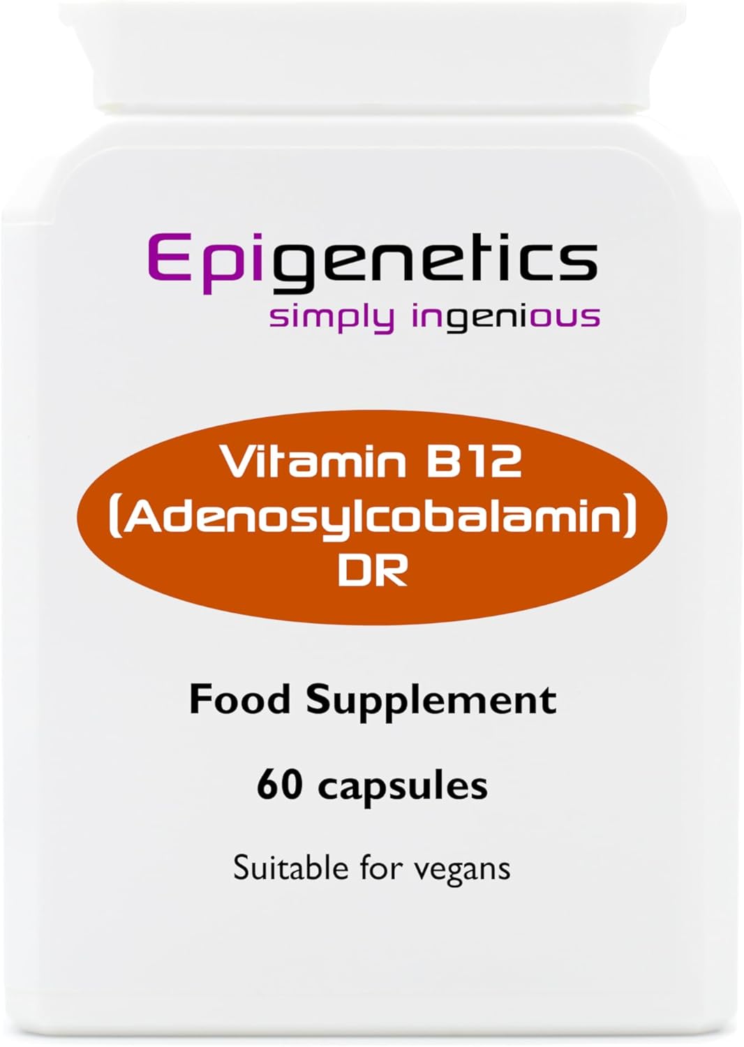 Vitamin B12 Adenosylcobalamin DR | 1mg Vitamin B12 Supplement | 60 ...