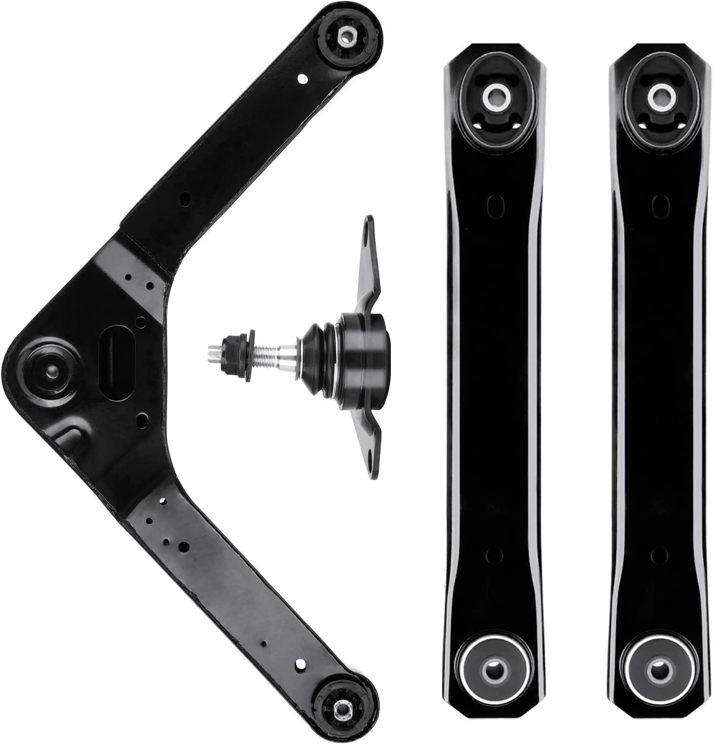 Amazon.com: 4PCS Rear Upper and Lower Control Arm with Ball Joint for ...