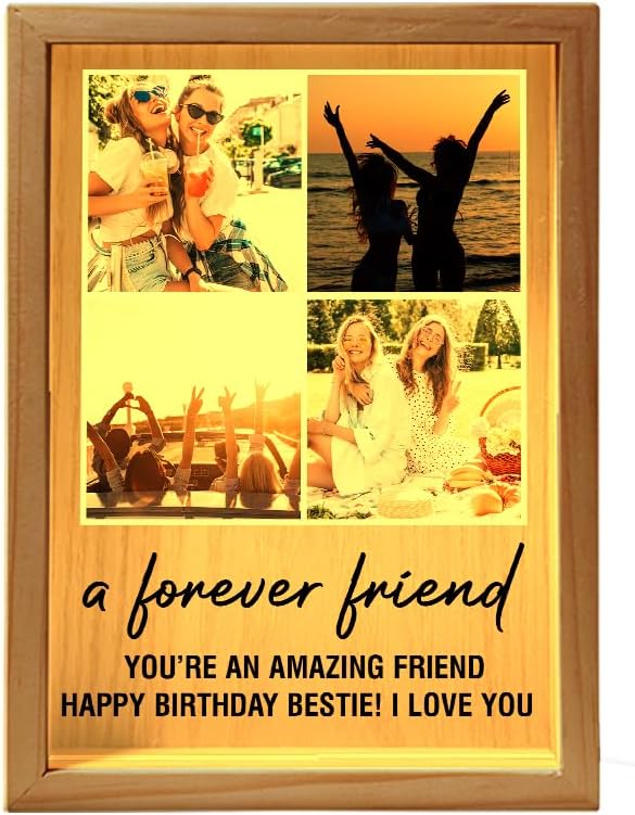 Amazon.com - SUNGHENON Personalized Photo Frame Light Box - Sister ...