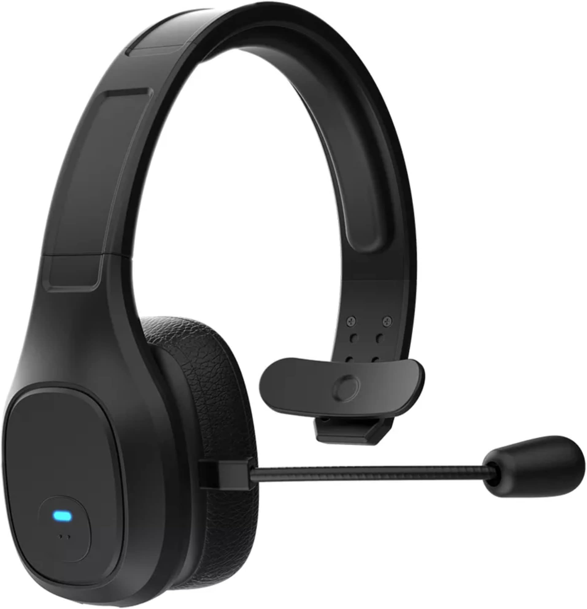 LDAS Trucker Bluetooth Headset V5.2, Wireless Over Ear with Mute MICR ...