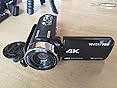 Amazon.com : Vivitar 4K Video Camera, Wi-Fi Ultra HD Camcorder with 18x ...