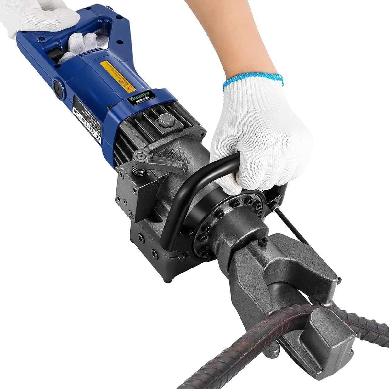 Amazon.com: Electric Hydraulic Rebar Bending Machine - 16mm Steel ...