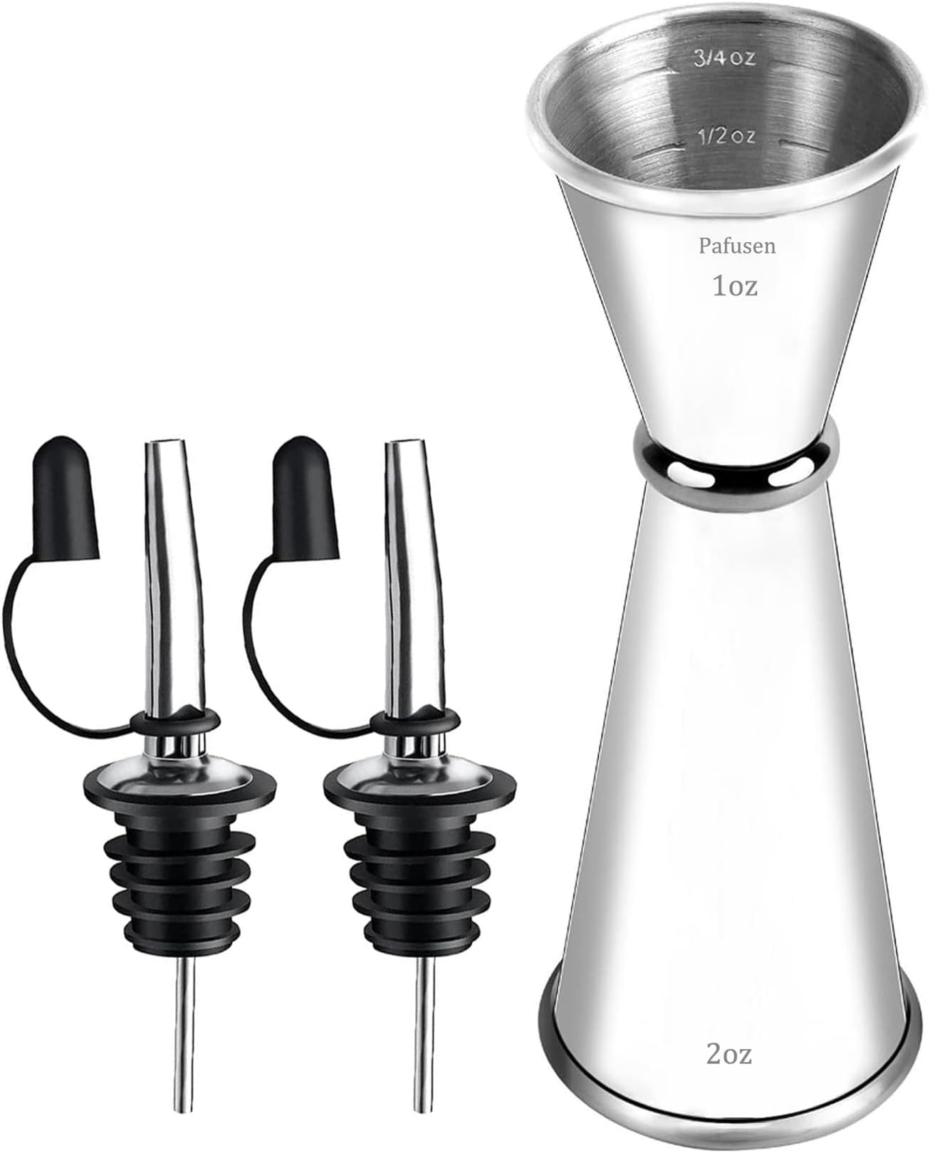 Amazon.com: 6 Pieces Jigger for Bartending Double Cocktail Japanese ...