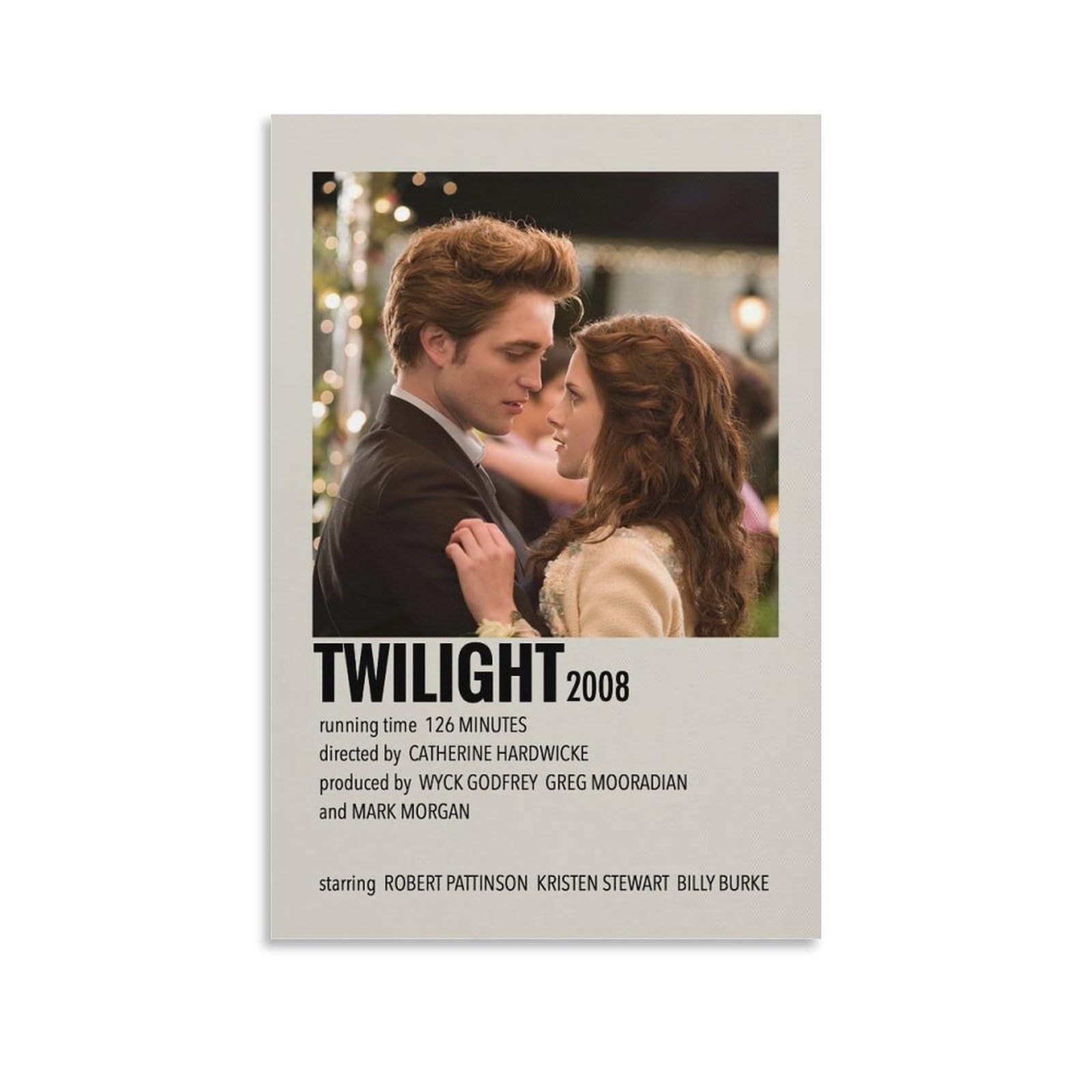 Amazon.com: Twilight Poster Unframe:12x18inch(30x45cm) Canvas Poster TV ...