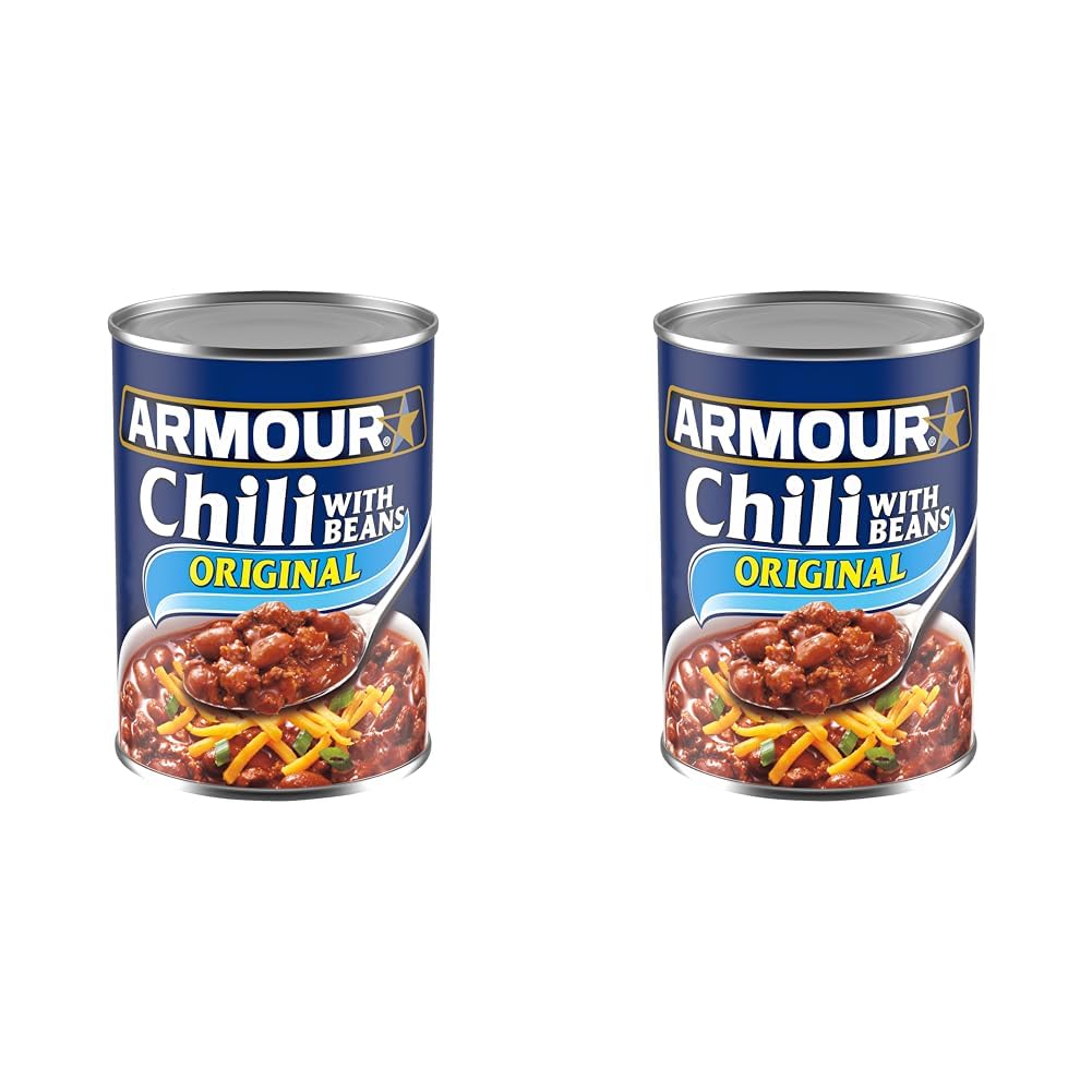 Amazon.com : Armour Star Chili With Beans, 14 oz (Pack of 2 ...