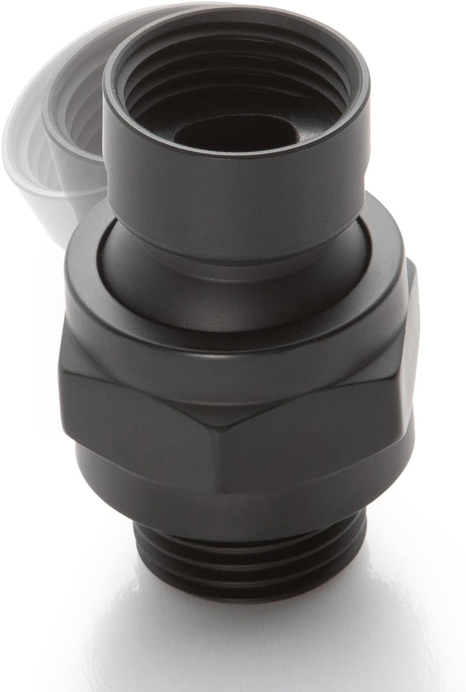 OFFO Shower Head Swivel Ball Adapter, All Metal Adjustable Shower Arm ...