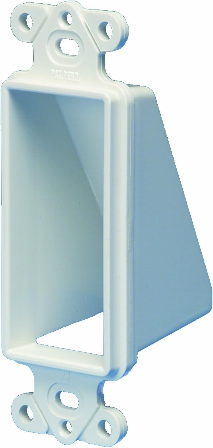 Arlington CED1-10 Cable Wall Plate Insert, Hide Wires, 1-Gang, White ...