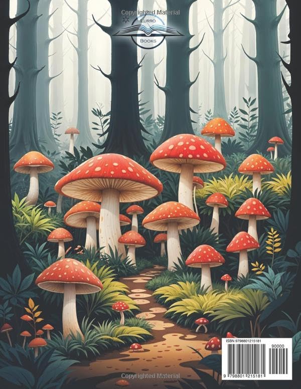 Snapklik.com : Mushrooms Facts & Coloring Book: Explore World Of Nature ...