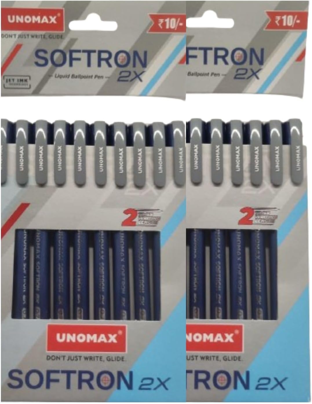 UNOMAX Softron 2X Ball Pen Mega Pack - Set of 20 (20 Black) | Supreme ...