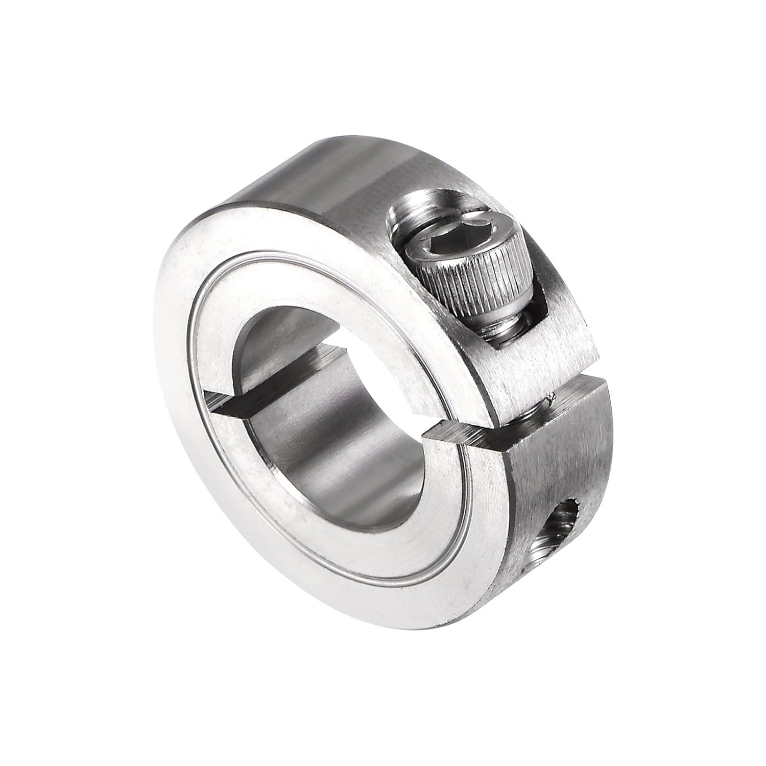 uxcell Single Split Clamp-On Shaft Collar 3/4" Bore One-Piece Clamping ...