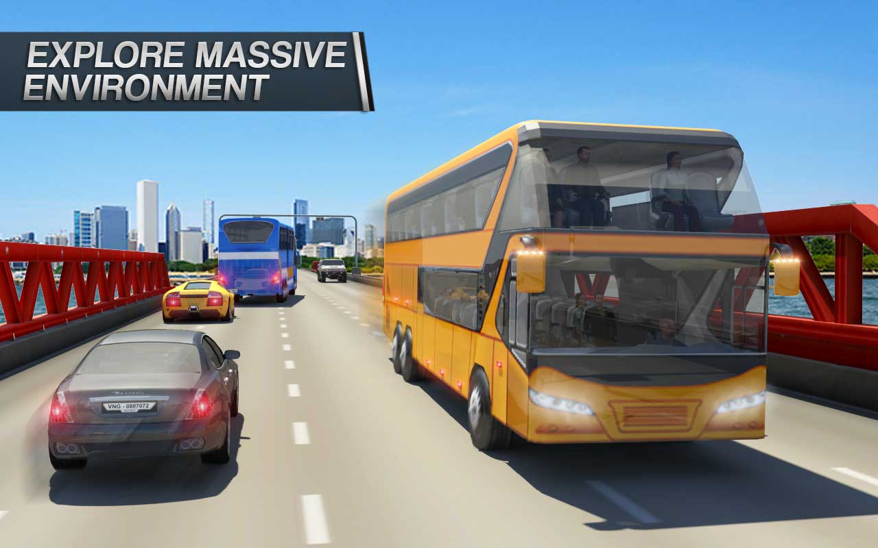 Coach Bus Simulator 2018 - Next-Gen City Bus Driving School Test 3D ...