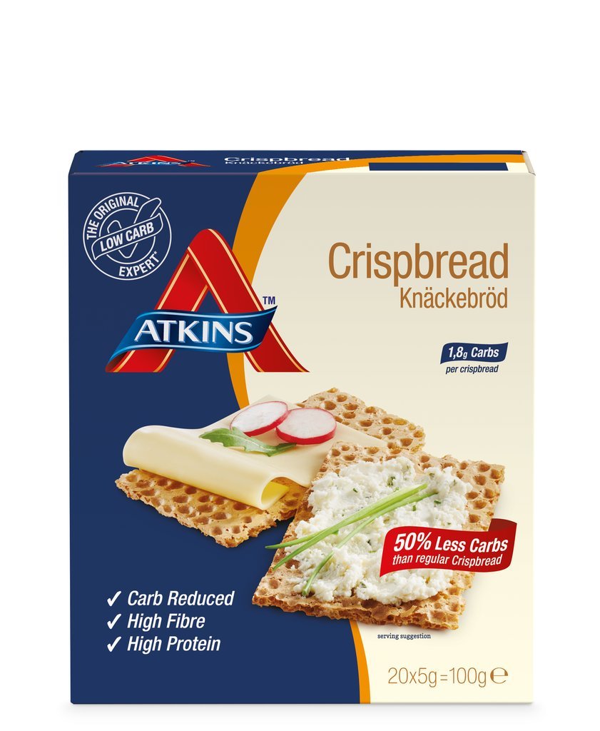 Amazon.com: Atkins Low Carb Crispbread 100g