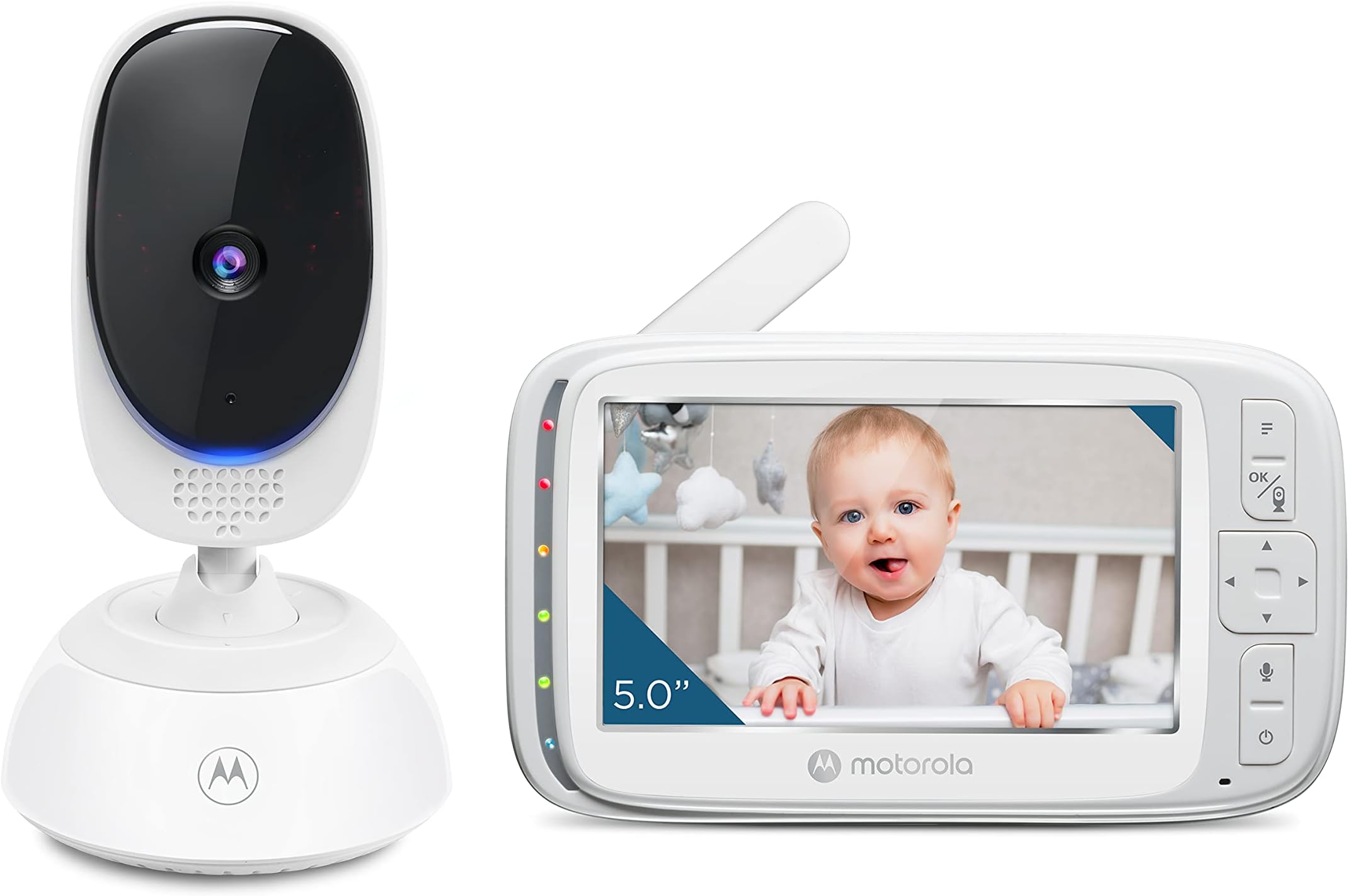 Amazon.com: Motorola Nursery VM75 Video Baby Monitor Camera, 480x272p ...