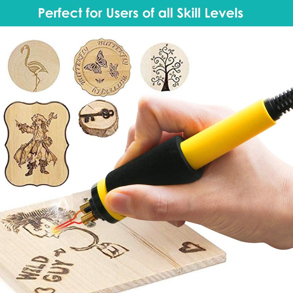 Buy Wood Burning Kit, Temperature Display 60W Digital Adjustable ...