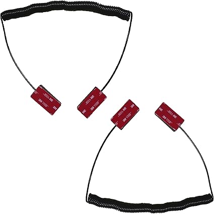 Amazon.com: 2Pcs Retractable Remote Control Tether Retractable Cable ...