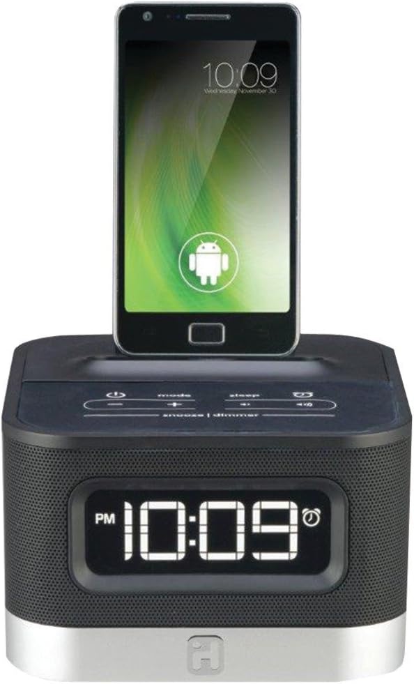 Amazon.com: IHMIC50B - IHOME iC50B Universal Charging FM Stereo Alarm ...