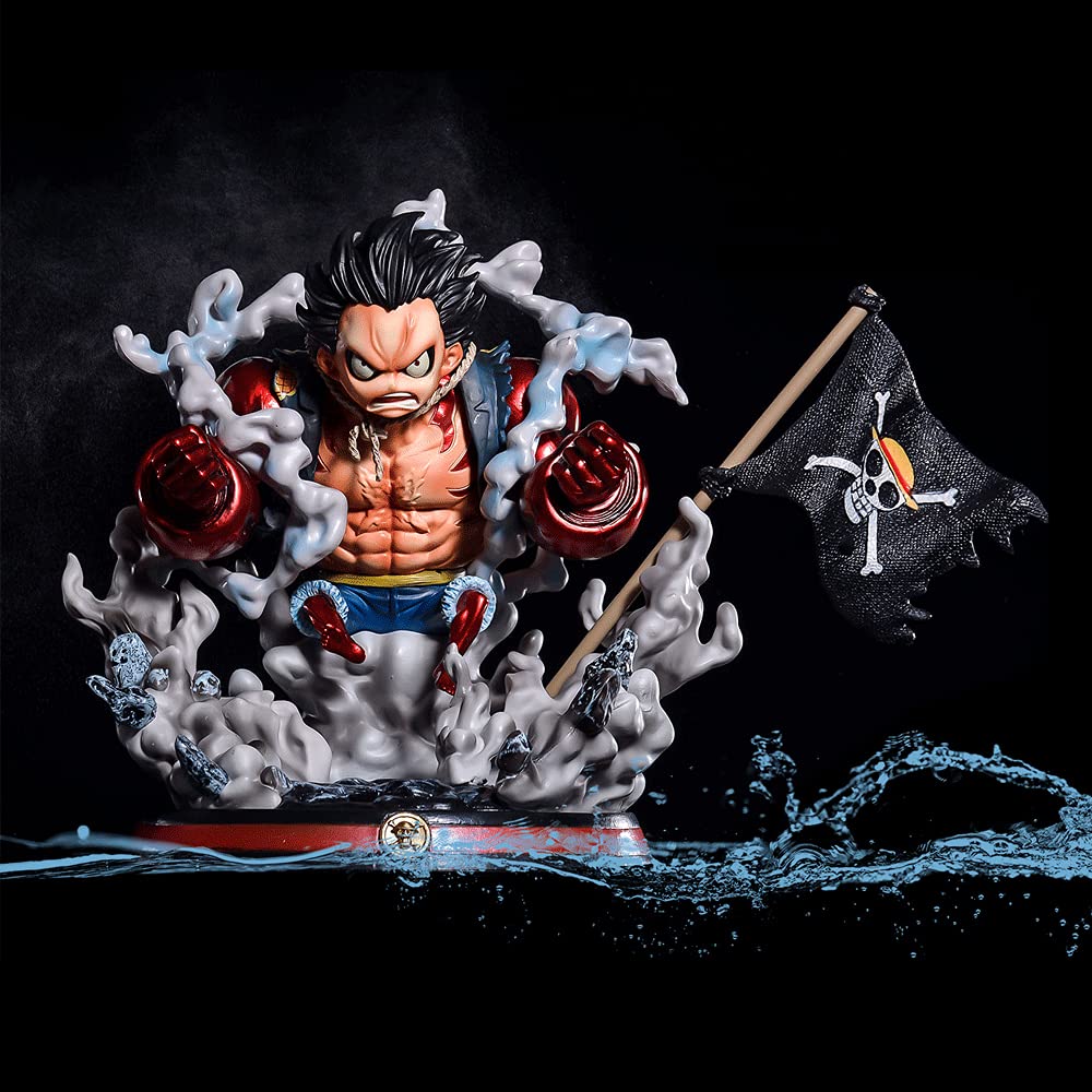 Buy Monkey D Luffy Action Figure, 9.5 inch One Piece Garage Kit, Big ...