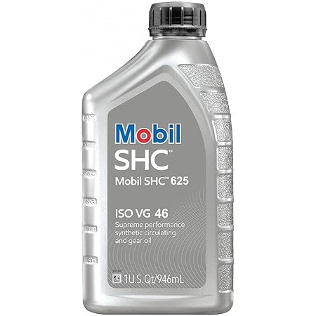 Amazon.com: Mobil SHC 625 ISO VG 46 Synthetic Circulating and Gear Oil ...