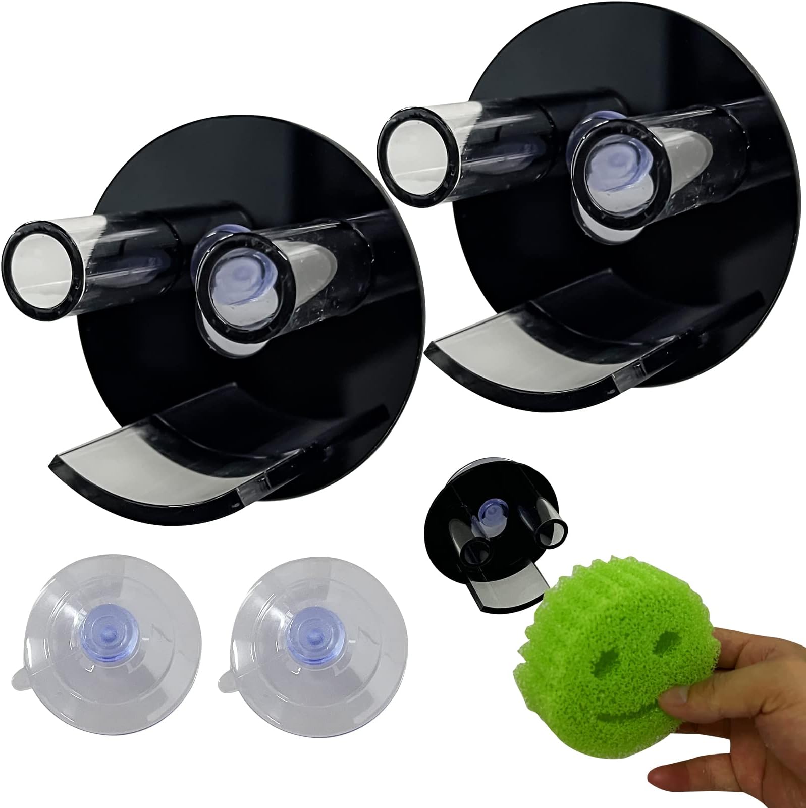 Amazon.com - Sponge Holder | Sponge Caddy | Suction Cup Installation ...