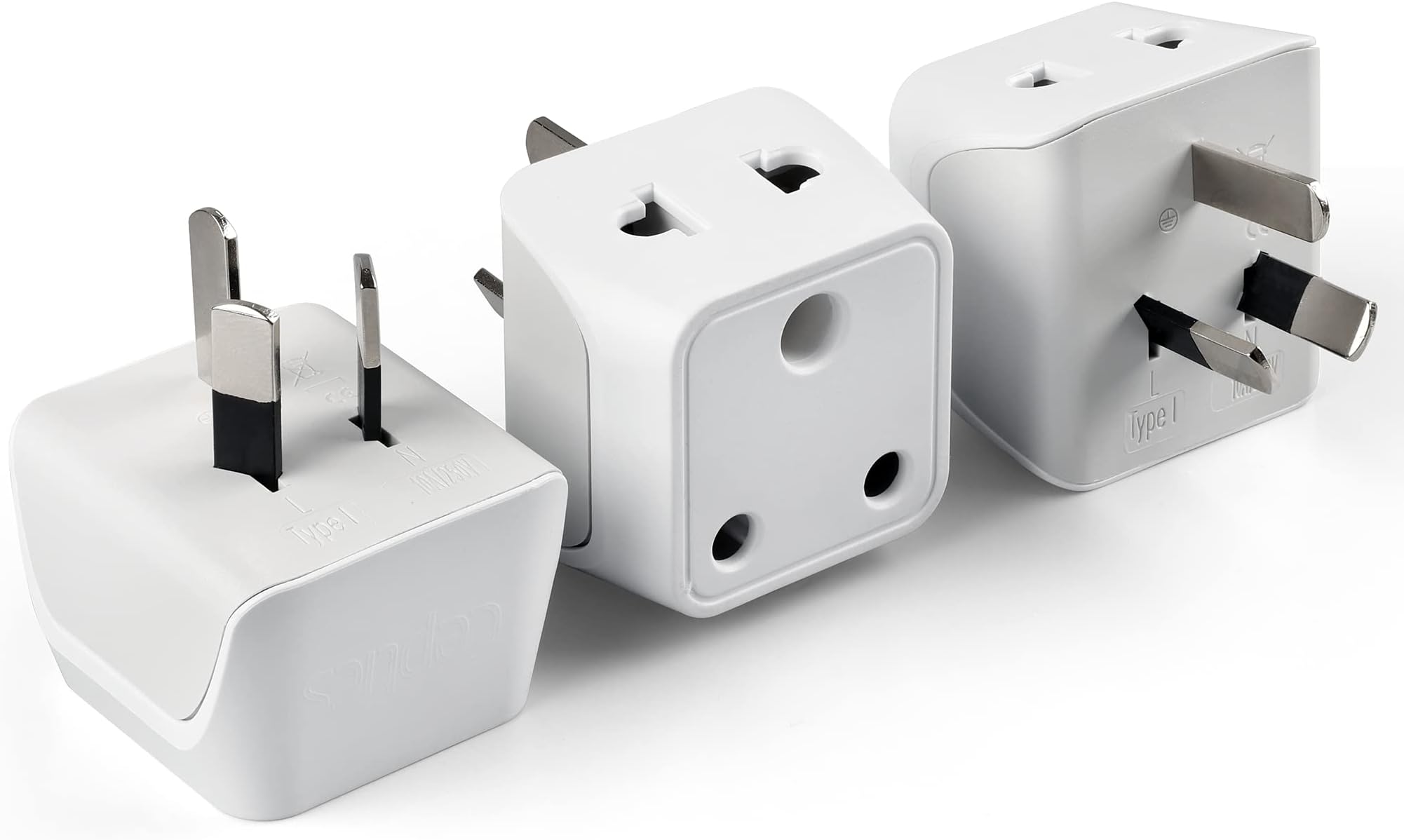 Ceptics India to Australia Plug, New Zealand & China & More - Pin Type ...