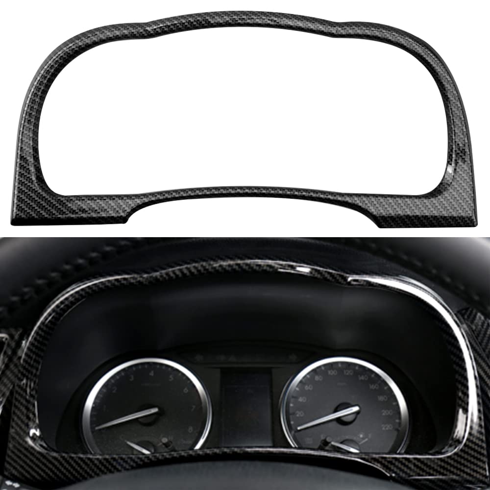 Snapklik.com : Dashboard Instrument Panel Dial Cover Trim Carbon Fiber ...