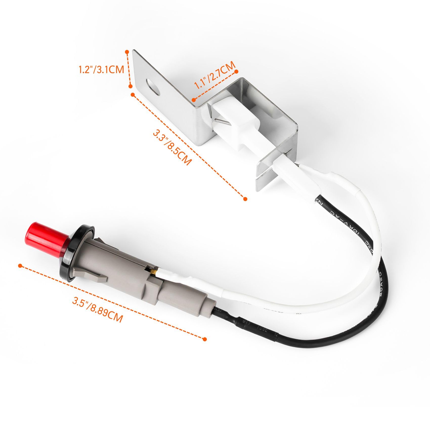 Snapklik.com : Onlyfire Gas Grill Replacement Ignitor Kit For Weber 80462