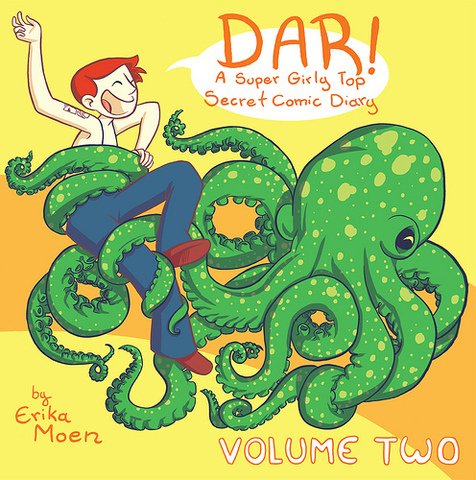 Dar Volume 2 (A super girly top secret comic diary): Erika Moen ...