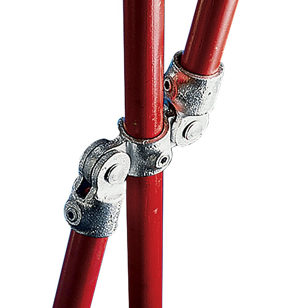 Buy Kee Klamp Double-Swivel Socket Galvanized Iron Pipe Fittings - Fits ...
