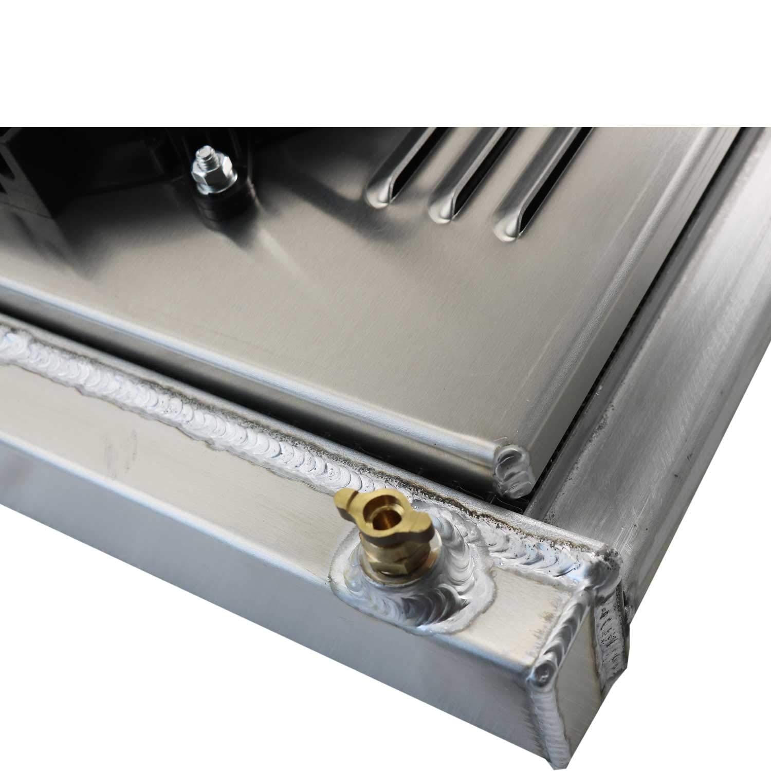 OzCoolingParts 3 Row Core Aluminum CU369 RR369N Radiator + 2 x 12" Fan ...