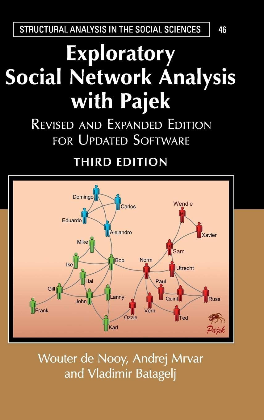 Amazon.com: Exploratory Social Network Analysis with Pajek: Revised and Expanded Edition for ...