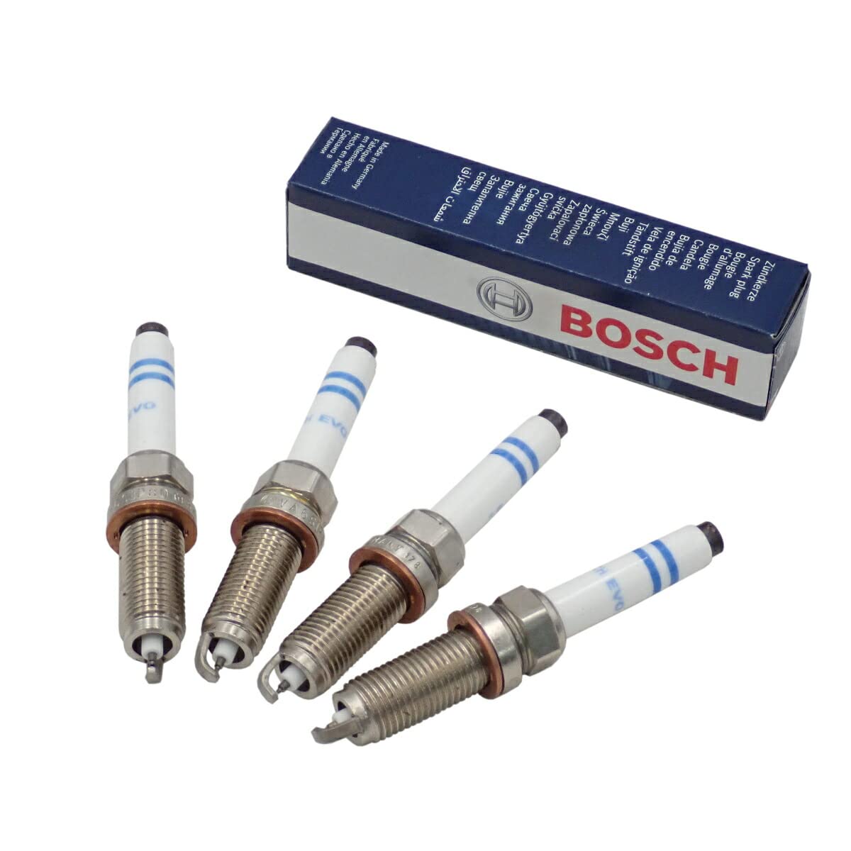 Amazon | BOSCH製 プラチナイリジウム スパークプラグ 4本セット 1台分 W204 W205 X253 ベンツ車用 C180 ...