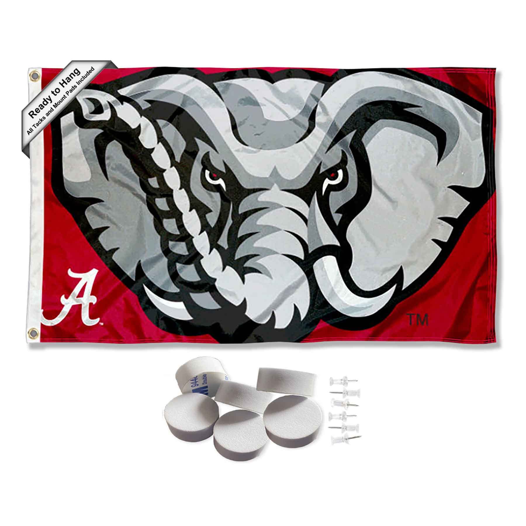 Amazon.com : College Flags & Banners Co. Alabama Crimson Tide Mascot ...