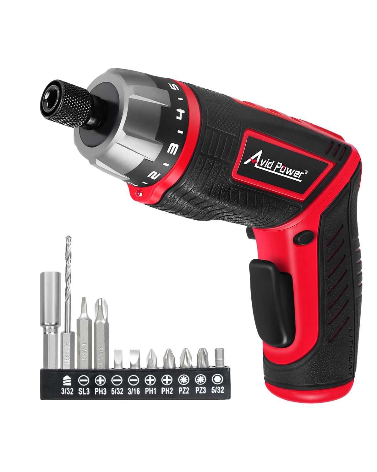 Avid Power Electric Screwdriver Set Rechargeable 4v Cordless ...