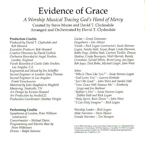 Evidence of Grace - Amazon.com Music
