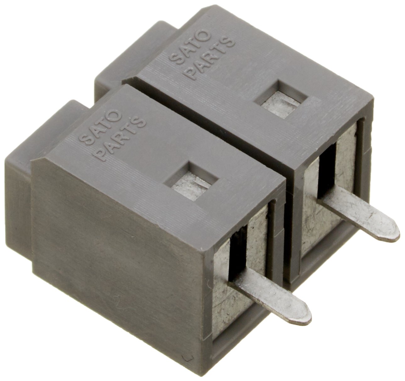 Amazon | サトーパーツ スクリューレス端子台 プリント牙 極数2P ML-400-NV-2P 10個 | IO 端子台 | 産業・研究開発用品 通販