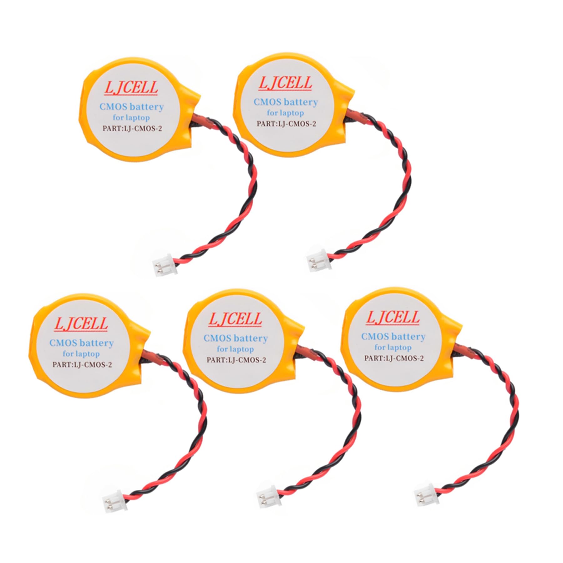 Snapklik.com : LJCELL 5PCS CMOS Battery For Intel NUC Laptop Backup PS2 ...