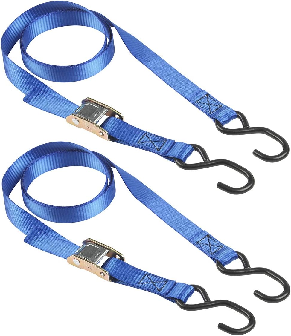 Master Lock 3313EURDAT Tie Down Strap with Hooks and Buckle, Grey, 1 ...