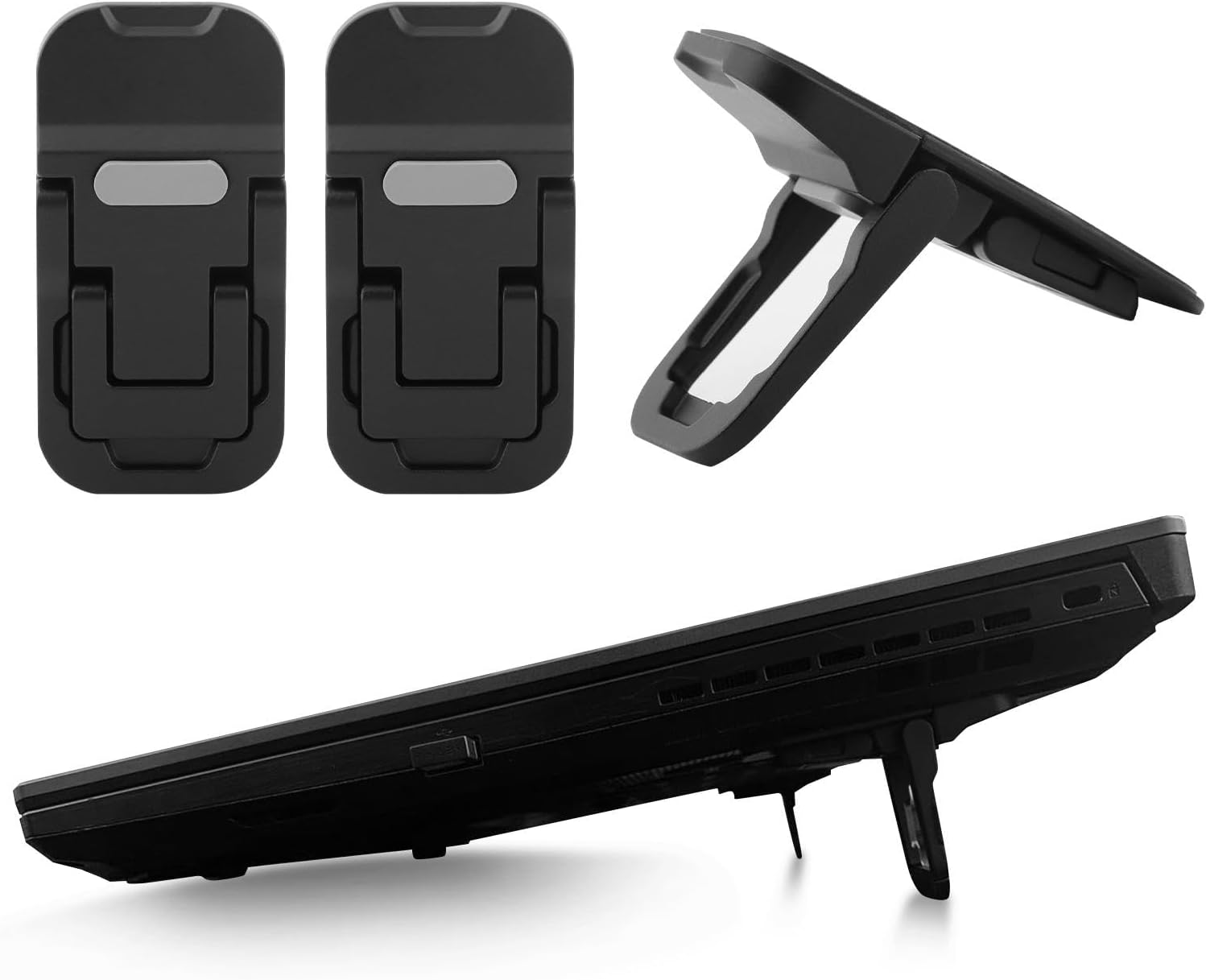 Amazon.com: AOZUO 2pcs Mini Portable Laptop Stand for Desk, Portable ...