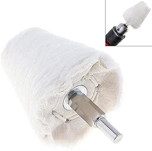 Amazon.com: Polishing Buffing Wheel Kit Cylinder T-Shaped Cone White ...