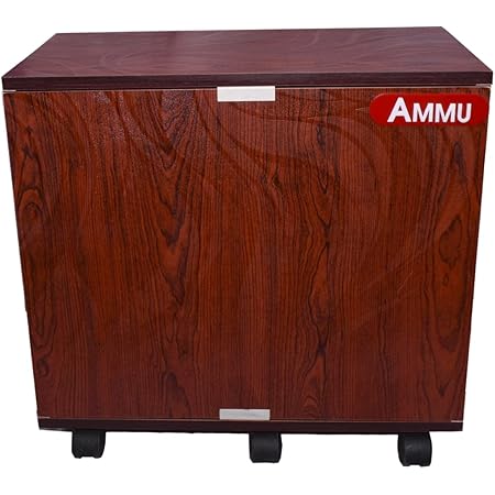 ZIYKO Wooden Battery Trolley with Battery Tray | Inverter Battery ...