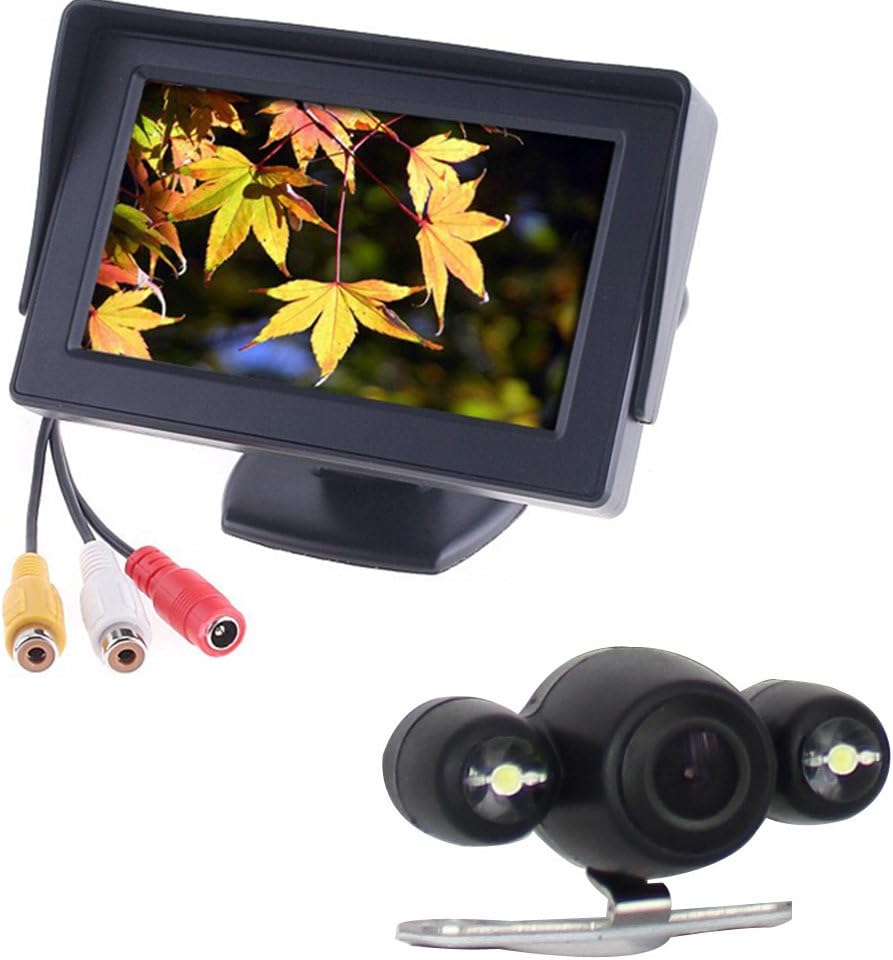 Amazon.com: Eaglerich 4.3 Inch TFT LCD Car Monitor Car Reverse Parking ...