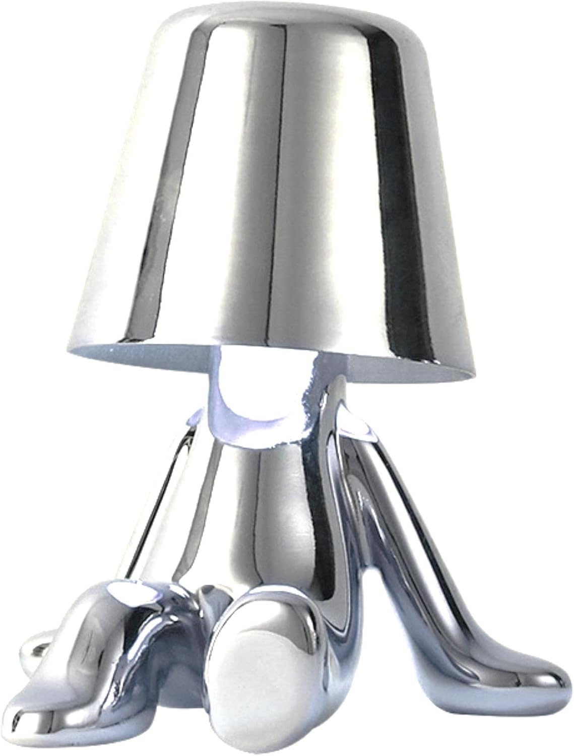 Brabola Mr Thinker Lamp Collection, Cordless Table Lamp Cute Desk Lamp ...