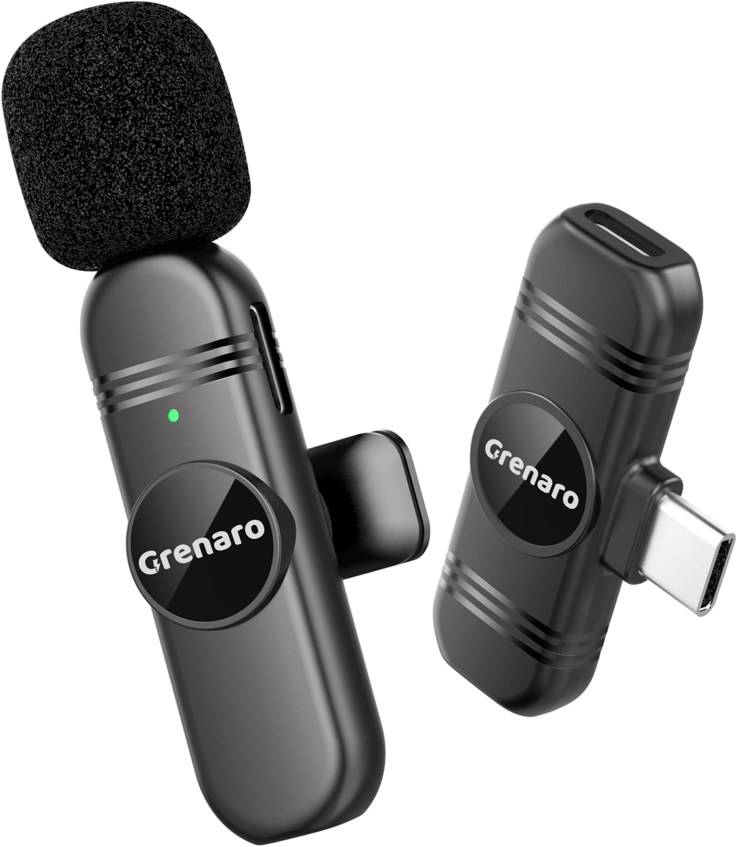 VOOK Wireless Mic with Noise Reduction for Video Recording, Support ...