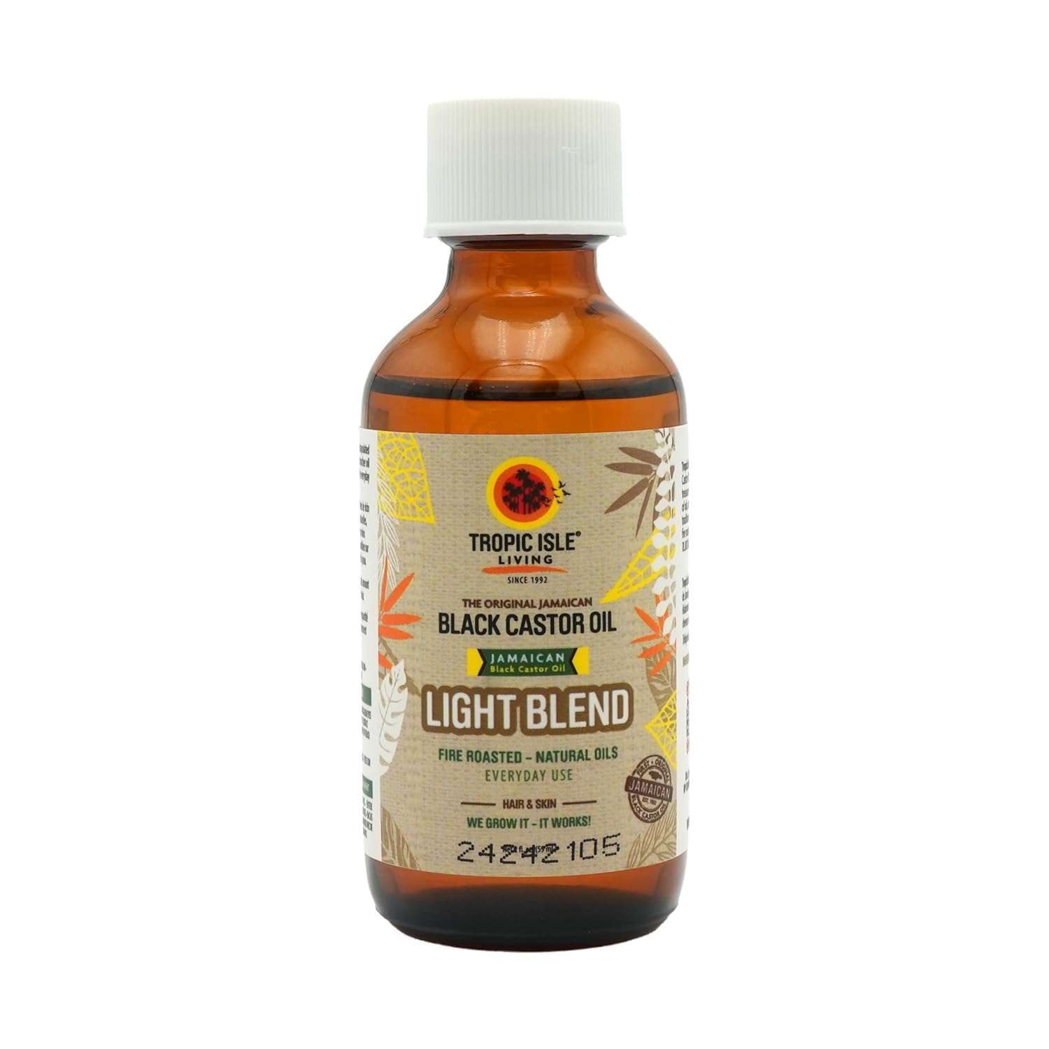 Amazon.com: Tropic Isle Living Light Blend Jamaican Black Castor Oil 2 ...