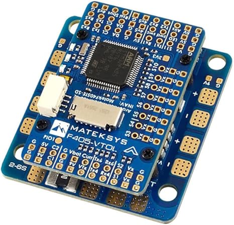 Amazon.com: Matek F405 VTOL STM32F405RGT6 Flight Controller Built-in ...