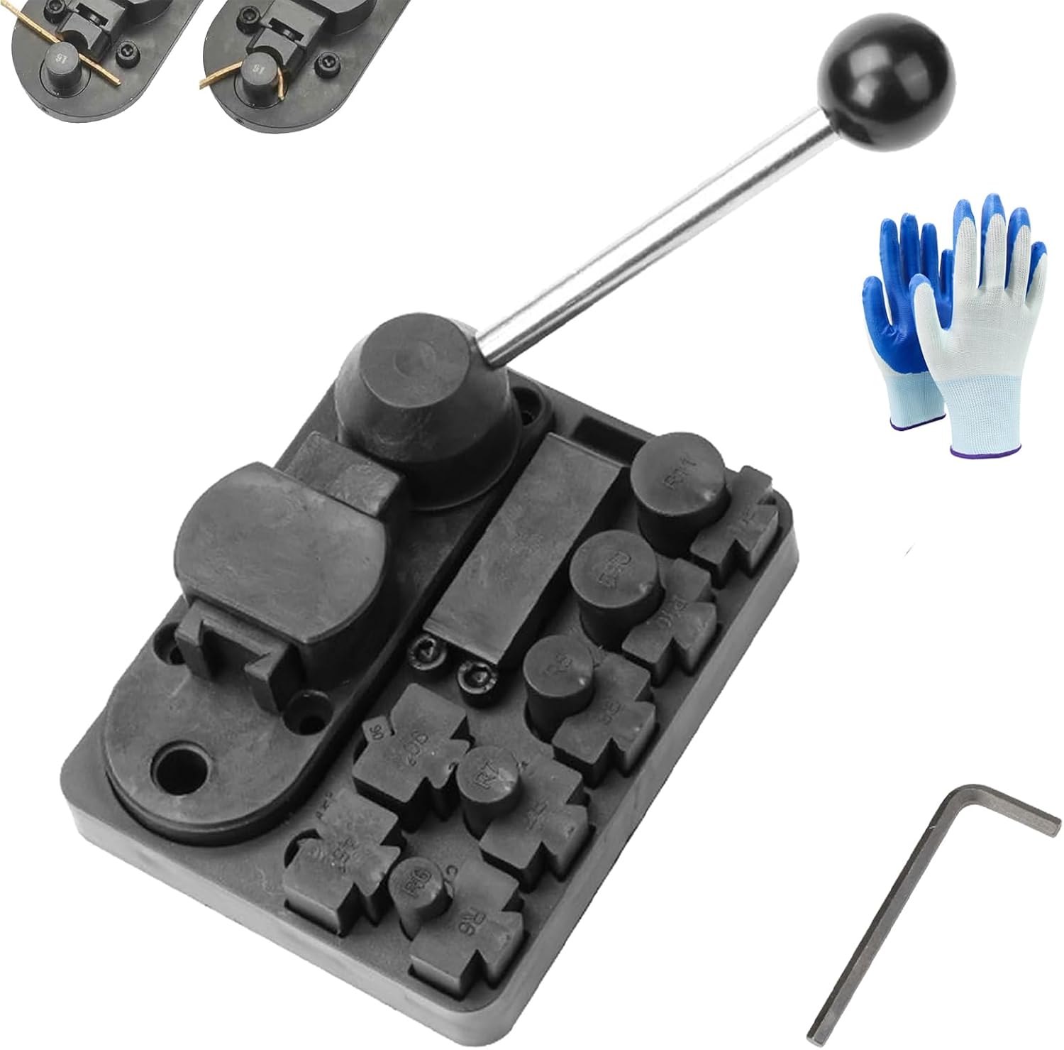 Metal Wire Bending Jig Set with Adjustable Dies, Jewelry Ring and Metal ...