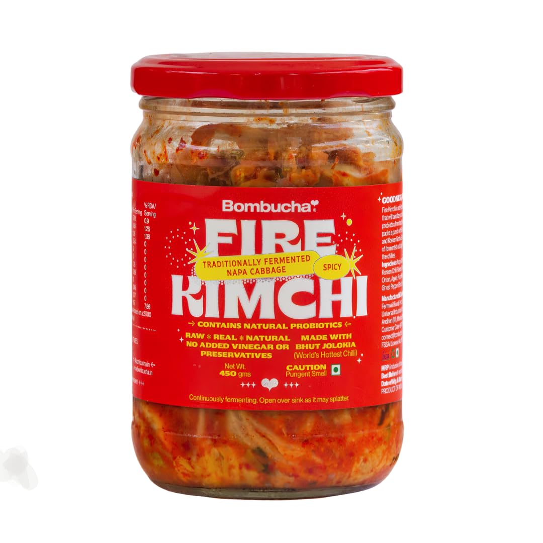 Bombucha Original Kimchi, Korean Style Fermented Nappa Cabbage 450g ...